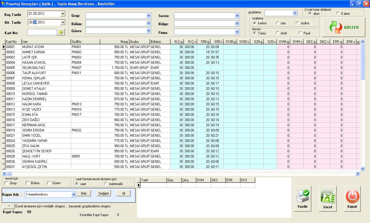 AZ-Per Pdks Programı